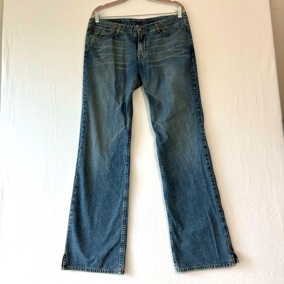 Lucky Brand | Jeans | Lucky Brand Dungarees Size 4 Low Rise Light Wash ...